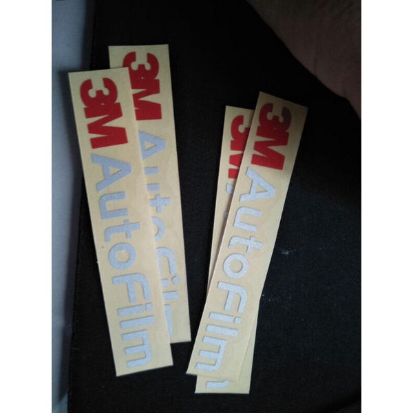 Jual Stiker Logo 3M Auto Film, Sticker cutting AutoFilm, Logo 3M | Shopee Indonesia
