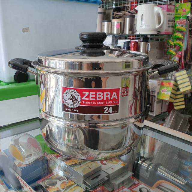 Jual 163617 Steamer Sauce Pot w/steaming plate Wisdom Worthy 24cm High ...