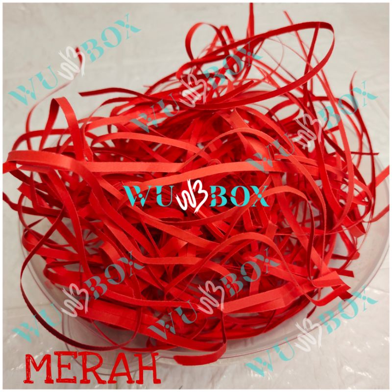 Jual [isi 10gram] Gift Box Filler/Shredded Paper/isian Parcel/Kertas ...