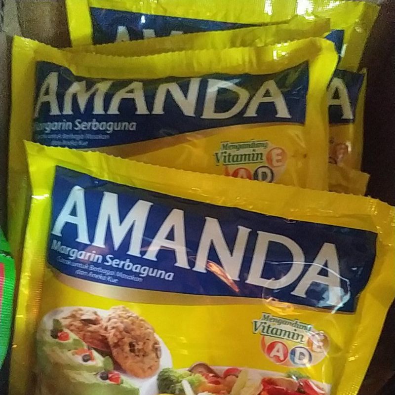 Jual AMANDA MARGARIN 200 GRAM | Shopee Indonesia