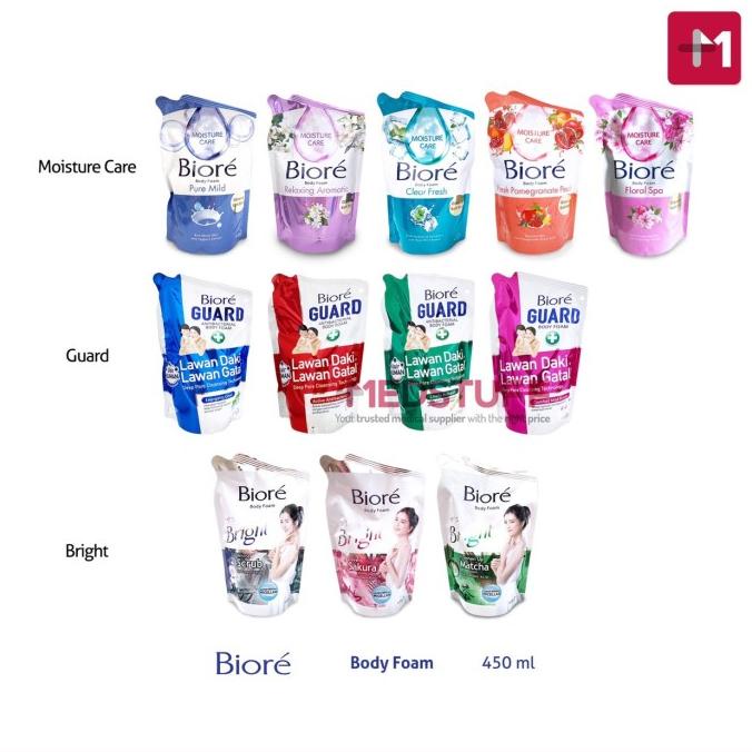 Jual Biore Body Foam 450Ml Refill Biore Sabun Mandi Cair Sabun Biore | Shopee Indonesia