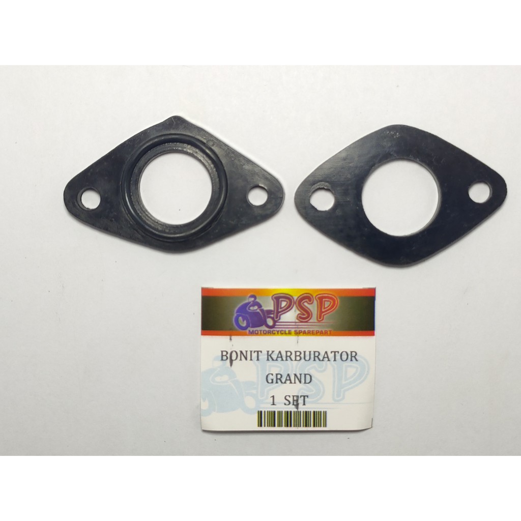 Jual Bonit Karburator GRAND SET (atas - bawah) - Ebonit Fiber Karbu Manipul PRIMA / SUPRA ...