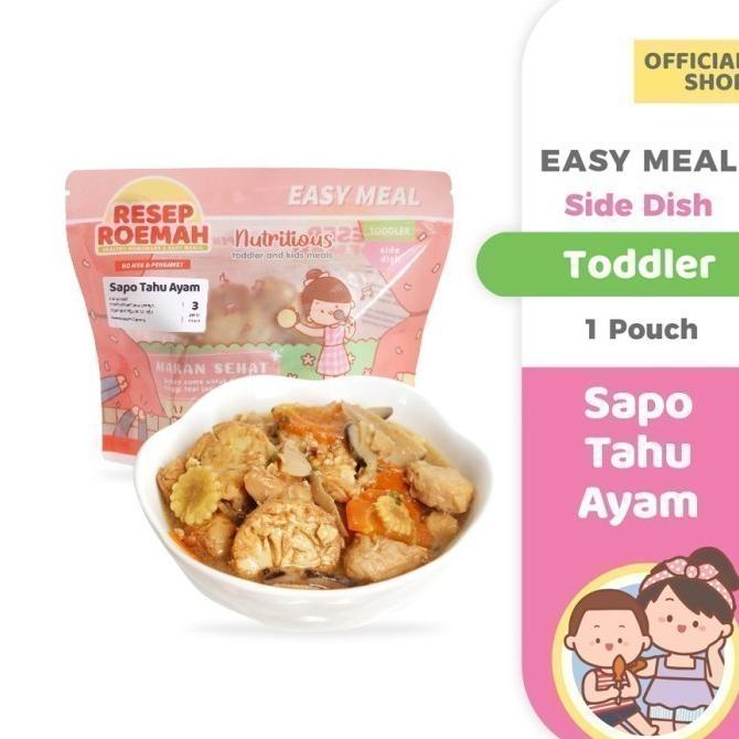 Jual Resep Roemah Beancurd Chicken Sapo / Sapo Tahu Ayam / Toddler ...