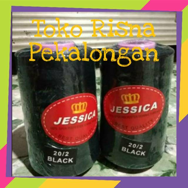 Jual Benang Jahit 20/2, 20/3 Hitam & Putih | Shopee Indonesia