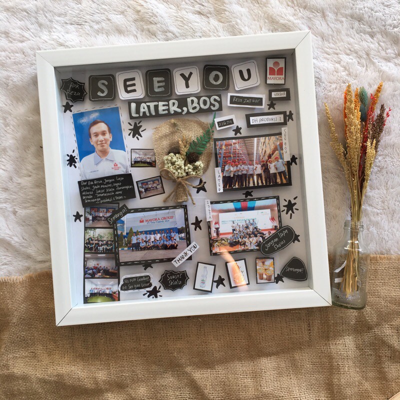 Jual POP UP BINGKAI 3D CUSTOM SCRAP FRAME KADO ULTAH WISUDA GRADUATION ...