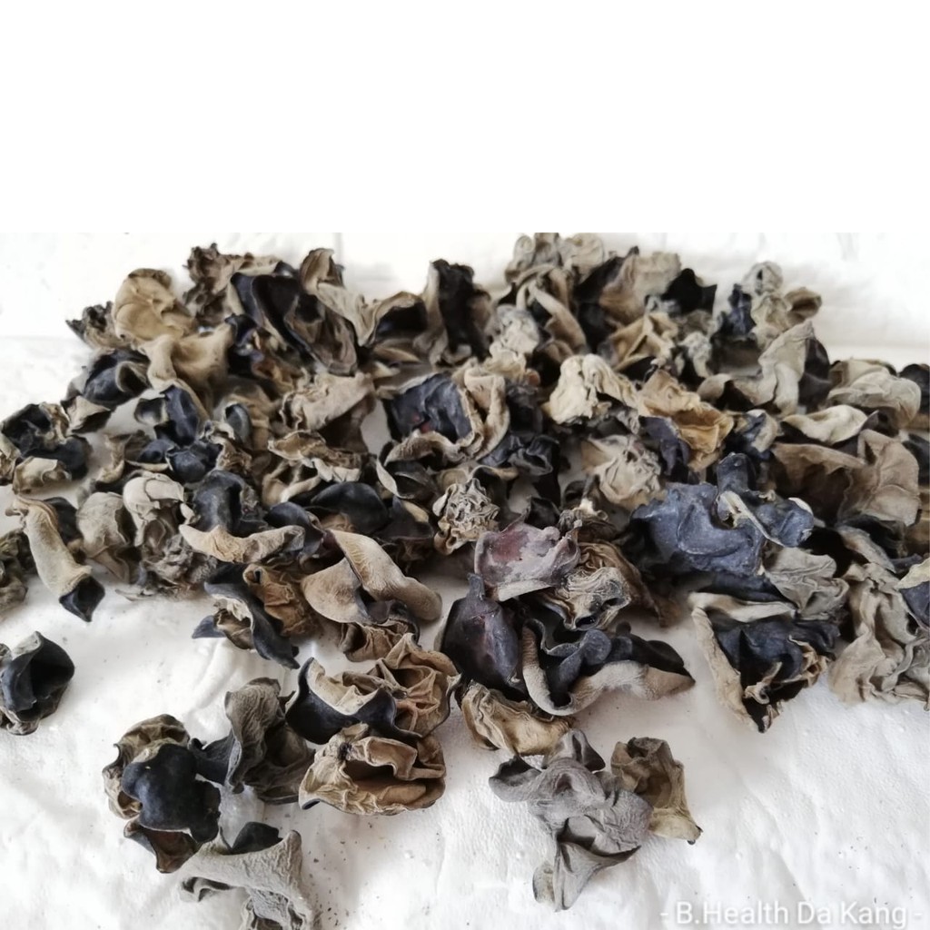 Jual Jamur Hitam Dried Black Fungus Jamur Kuping Hitam Jamur Hitam ...