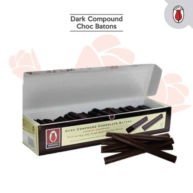 Jual Dark compound choc batons by Tulip 500-1kg | Shopee Indonesia