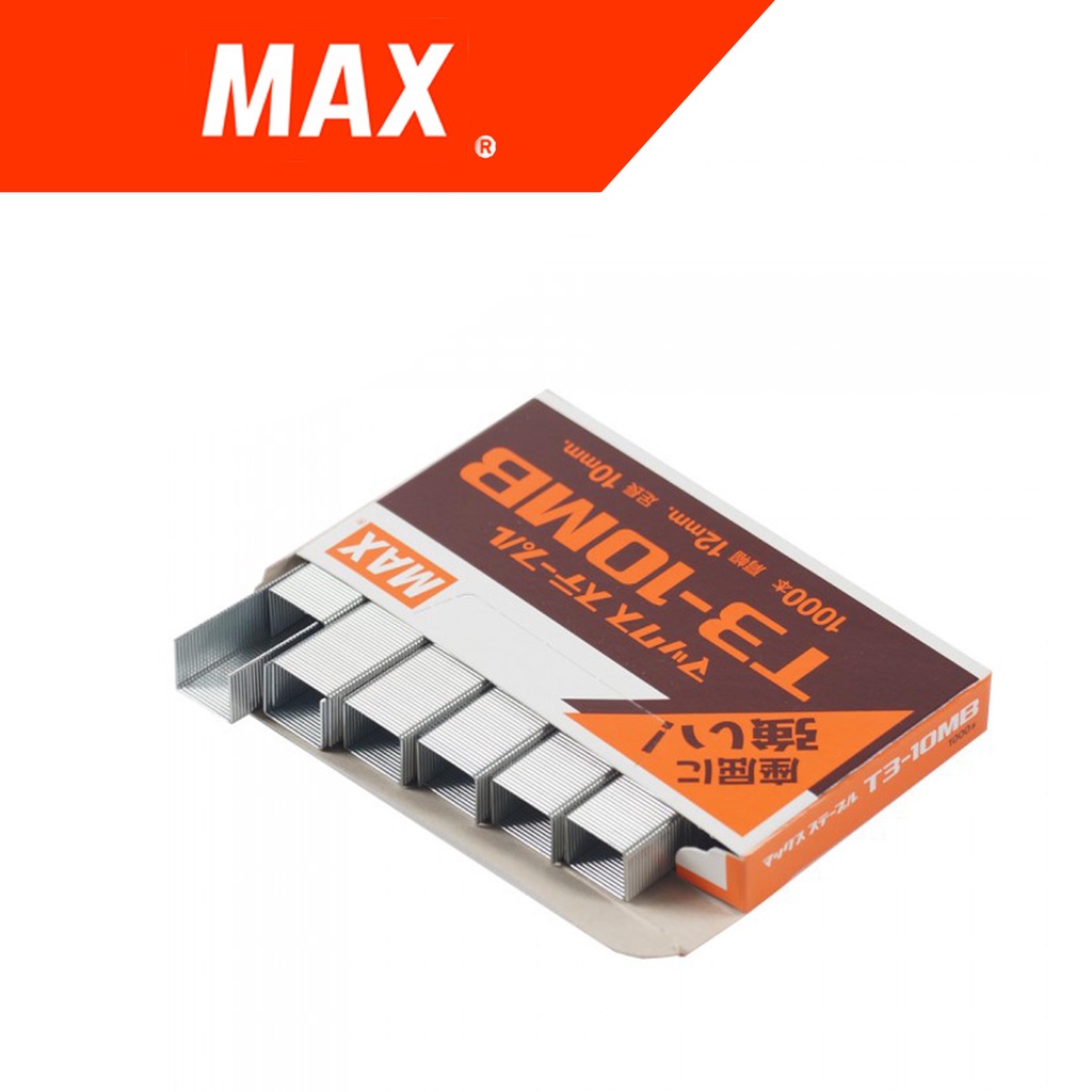 Jual Max Refill Guntacker Staples T3-10MB (Refill Stapler Tembak) Kotak ...