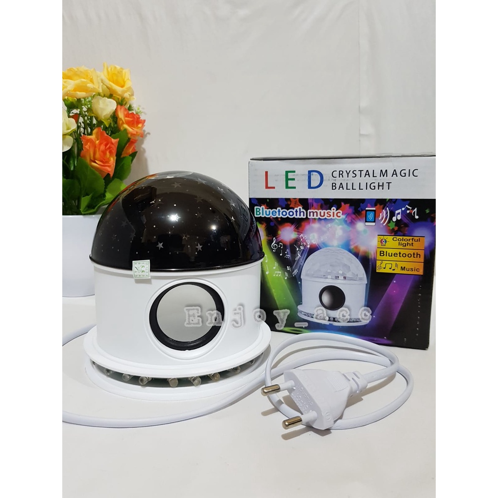 Jual SPEAKER LED Crystal Magic Ball Light / Bluetooth Speaker Lampu ...