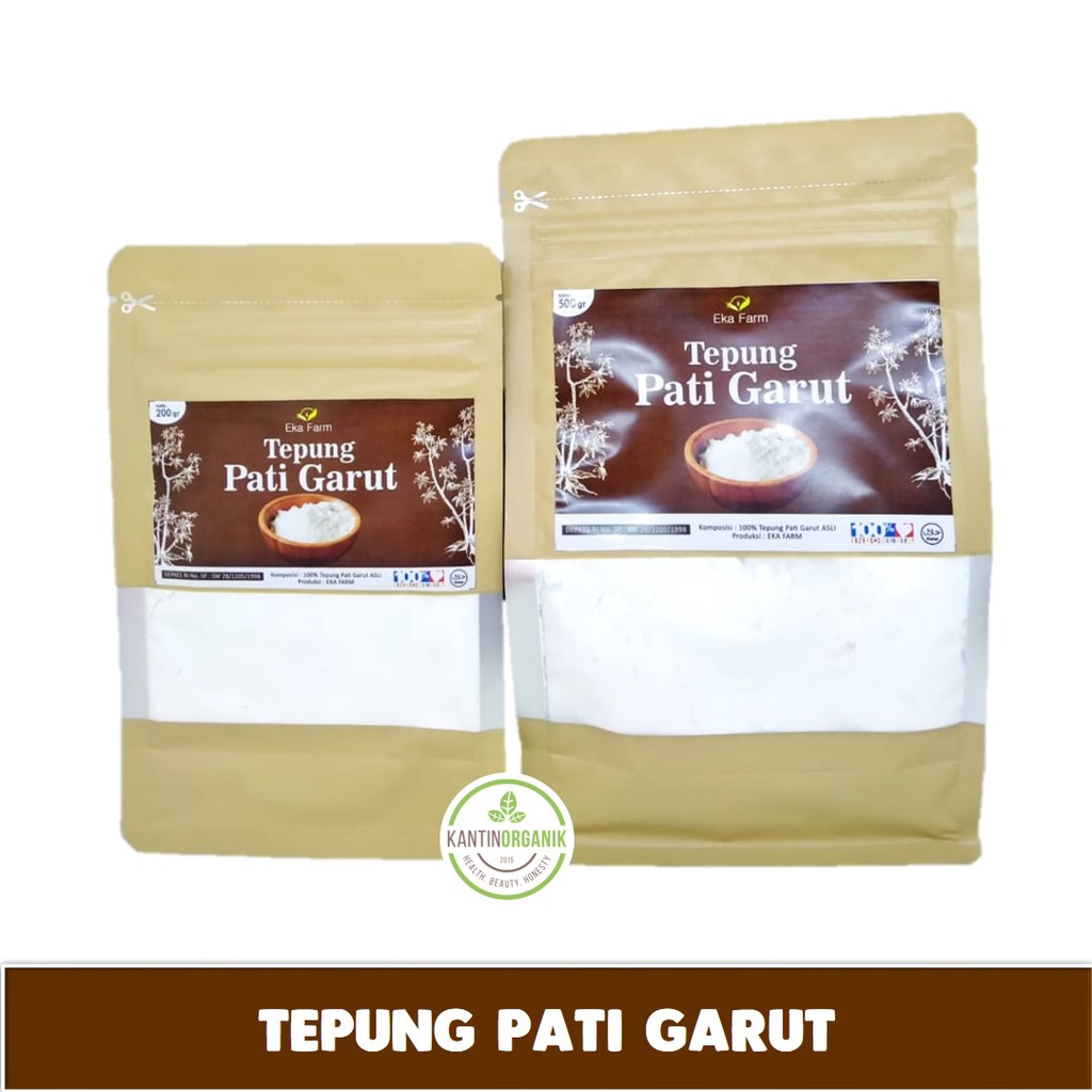 Jual Eka Farm Tepung Garut / Pati Garut / Arrowoot Gluten Free 500gr ...
