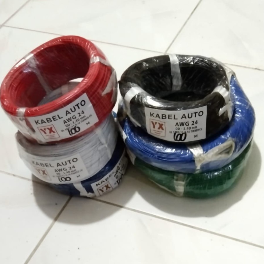 Jual Kabel AWG 24 Serabut Putih harga per meter | Shopee Indonesia