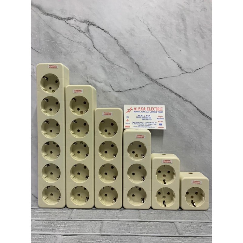 Jual uticon stop kontak arde / Terminal kuningan uticon / colokan listrik | Shopee Indonesia