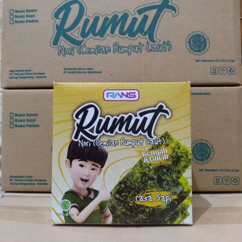 Jual Rumut Nori Rumput Laut si Aa Rans | Shopee Indonesia