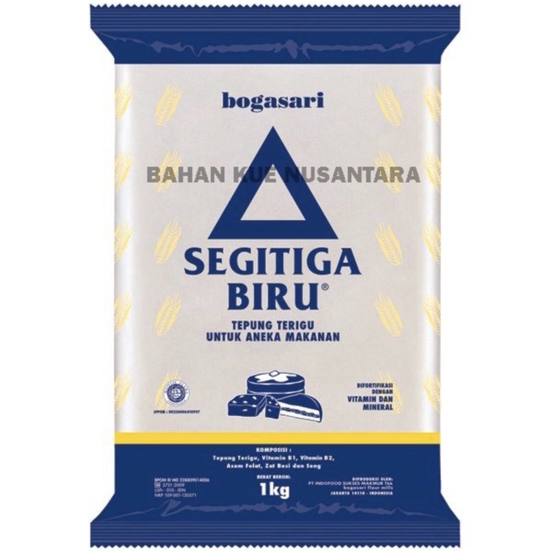 Jual Tepung Terigu Segitiga Biru Bogasari ukuran 1 kg | Shopee Indonesia Jual Tepung Terigu Segitiga Biru Bogasari ukuran 1 kg | Shopee Indonesia