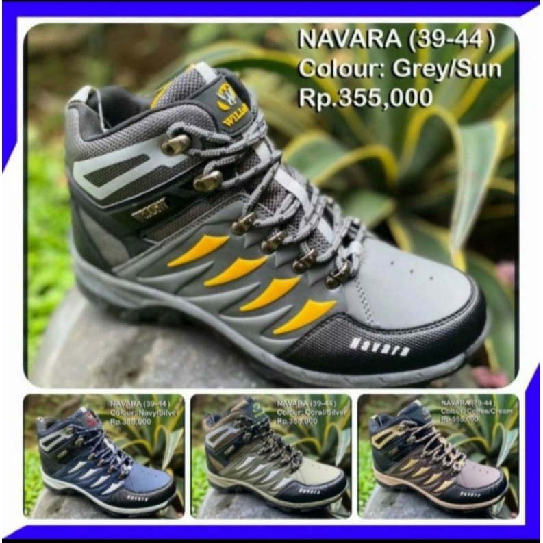 Jual Sepatu Gunung Willow Navara Sepatu Hiking Outdoor Adventure ...