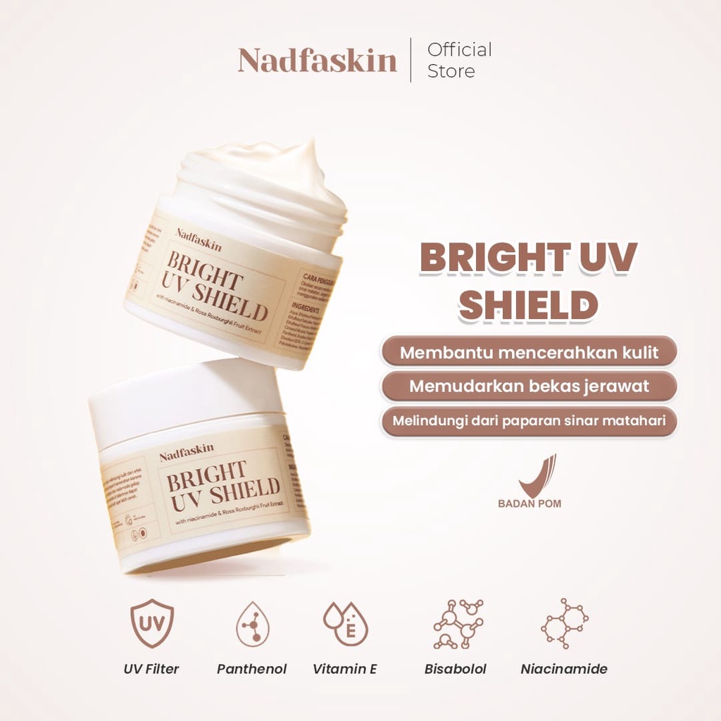 Jual UV BRIGHT SHIELD "Nadfaskin | Shopee Indonesia