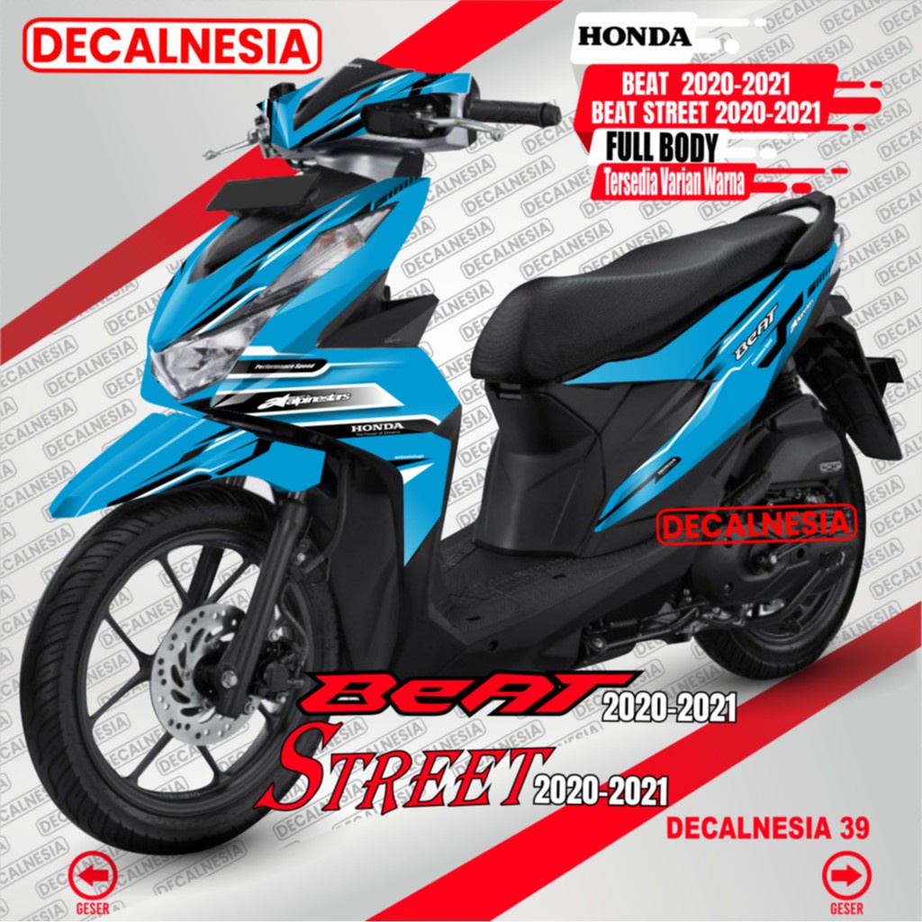 Jual Honda Decal Stiker Beat Deluxe 2021 2022 2023 New Full Body ...