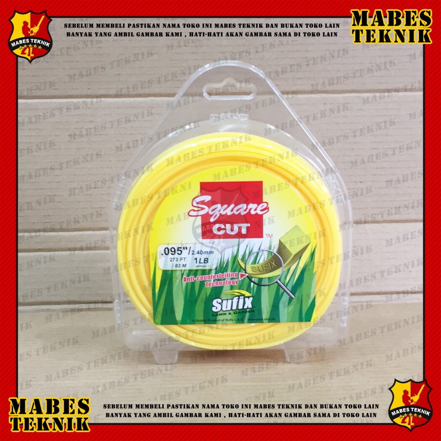 Jual SENAR POTONG RUMPUT - SUFIX 1 LB - 1LB / 40 - 83 METER - TALI ...
