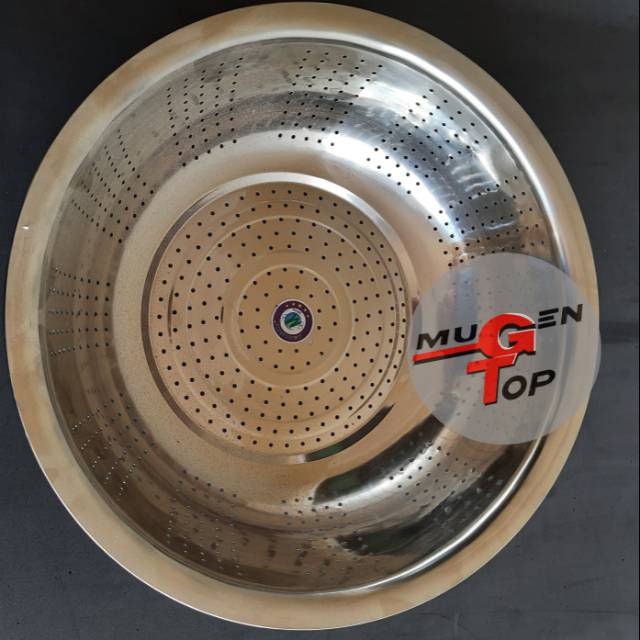Jual Waskom / Baskom Lubang Kecil Stainless Steel Tebal 36 cm | Shopee ...