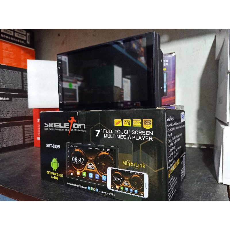 Jual headunit 2din android SKELETON 7" inch 2gb ram / 32gb Rom (bisa carplay dan Android auto ...