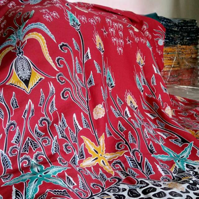 Jual Batik Printing Pace Khas Pacitan Tema Dasar Laut Cumi2 | Shopee ...