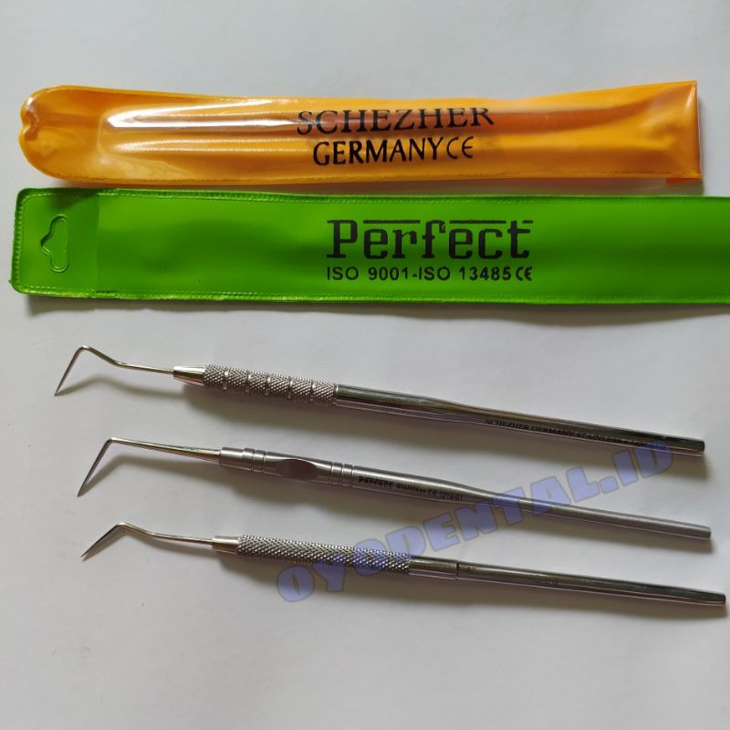 Jual Dental sonde lurus / probe lurus / schezher schezer | Shopee Indonesia