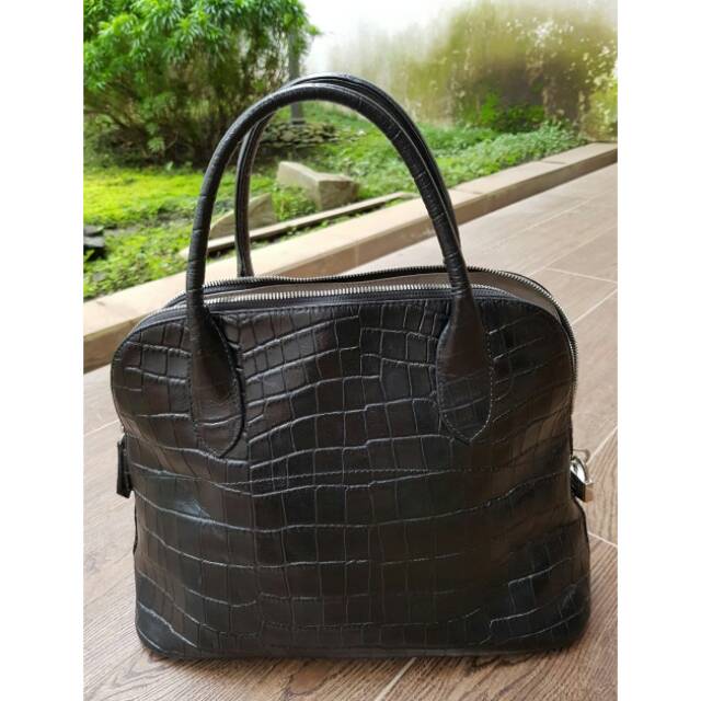 Jual Sale authentic leather Christian ontani handbag | Shopee Indonesia