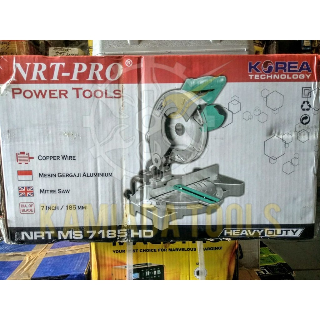 Jual Miter Saw 7" NRT-PRO/ Mesin Potong Aluminium NRT-PRO/ Mesin ...