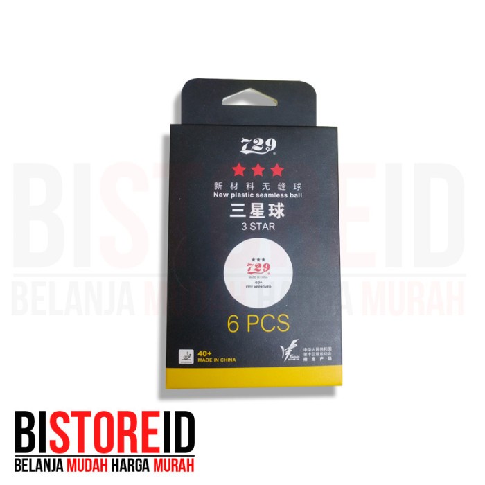 Jual Bola Pingpong/Tenis Meja 729 BINTANG 3 (ORIGINAL) | Shopee Indonesia