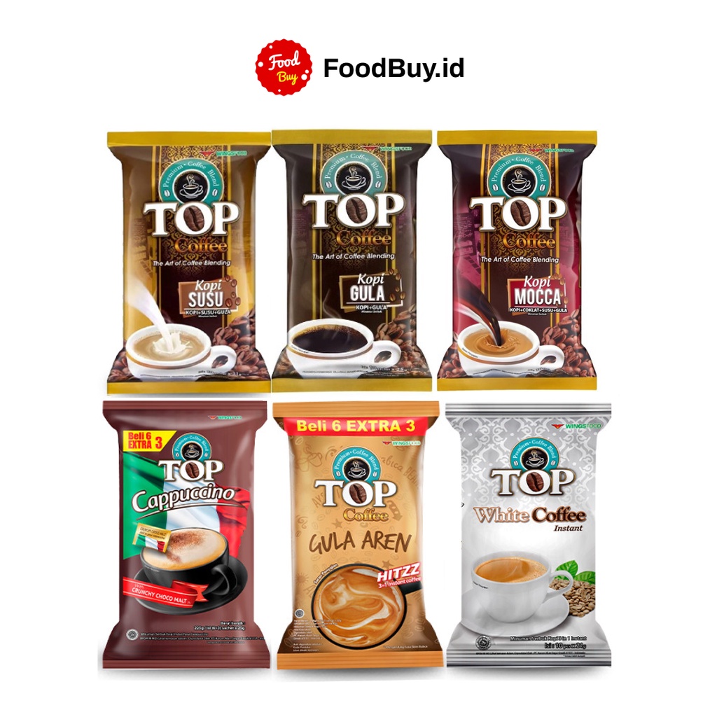 Jual Wings Food Top Kopi All Varian (Renteng) | Shopee Indonesia