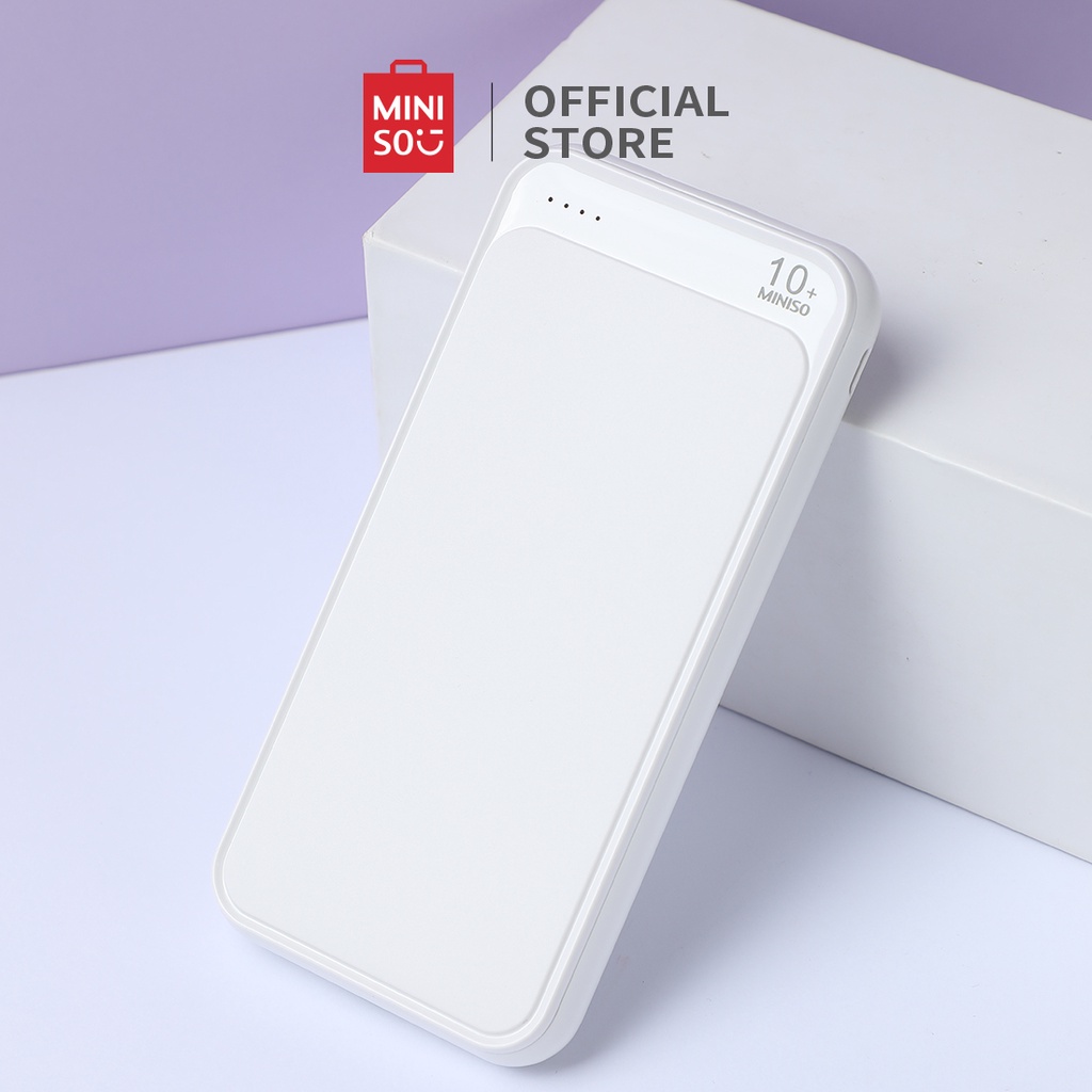 Jual MINISO Powerbank 10000 mah Gelas Hisap Portabel Daya Ponsel Mircro ...
