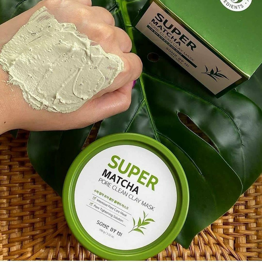 Jual SOMEBYMI SUPER MATCHA PORE CLEAN MASK 100g | Shopee Indonesia