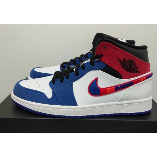 Jual Air Jordan 1 MID SE multi colour original | Shopee Indonesia