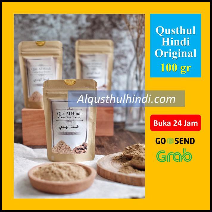Jual Original Qusthul Hindi / Qust / Qist Al Hindi/ Hindy 100 Gr Promo ...