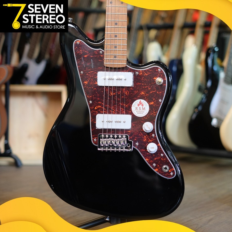 Jual Bacchus BJM-1RSM BJM1RSM Jazzmaster Black Roasted Maple Neck ...