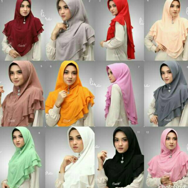 Jual mini khimar belah samping | Shopee Indonesia