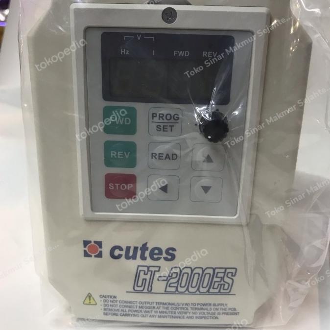 Jual Inverter Cutes 1 Hp 0,75 Kw 1 Phase Output 3 Phas Ct2002Es-A75 ...
