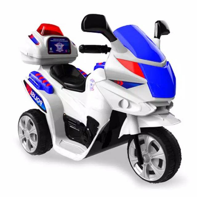 Jual Motor listrik yotta tornado aki charge mainan anak motoran polisi ...
