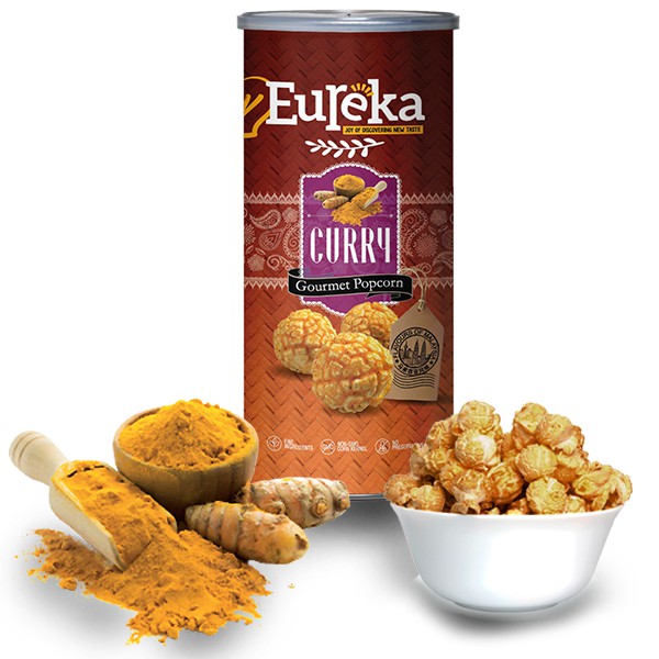 Jual SNACK EUREKA POPCORN RASA CURRY BESAR - 140GR | Shopee Indonesia