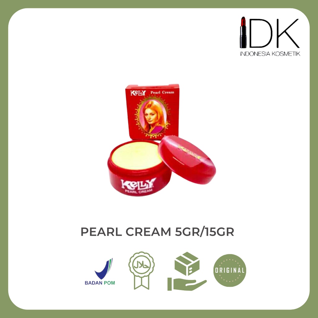 Jual Kelly Pearl Cream wajah 5Gr/15Gr | Shopee Indonesia