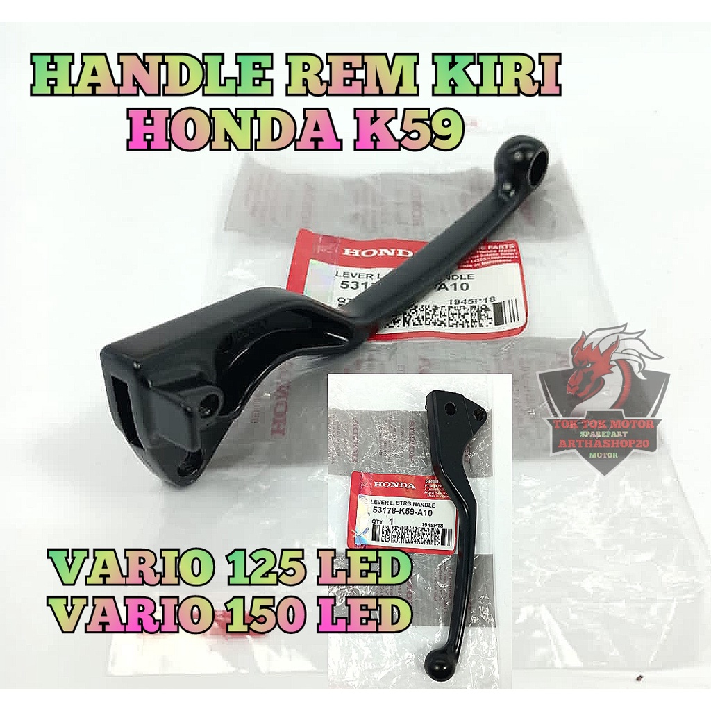 Jual HANDLE REM KIRI ASLI ORIGINAL MOTOR HONDA K59 VARIO 125 LED ...