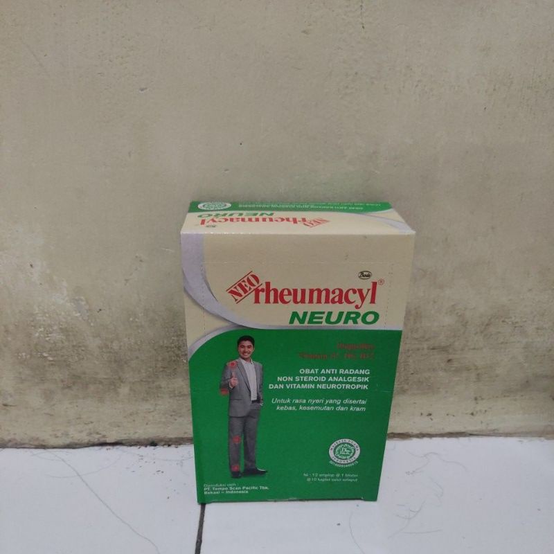 Jual neo rheumacyl neuro box (isi 12 amplop @1 blister @ 10 kaplet ...