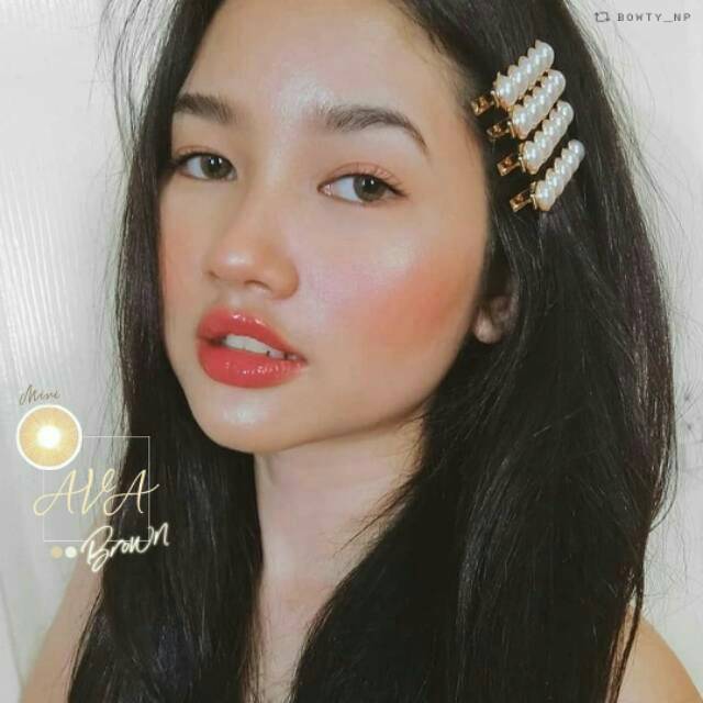 Jual Softlens Mini Ava Kitty Kawaii Botol diameter 14.2mm | Shopee ...