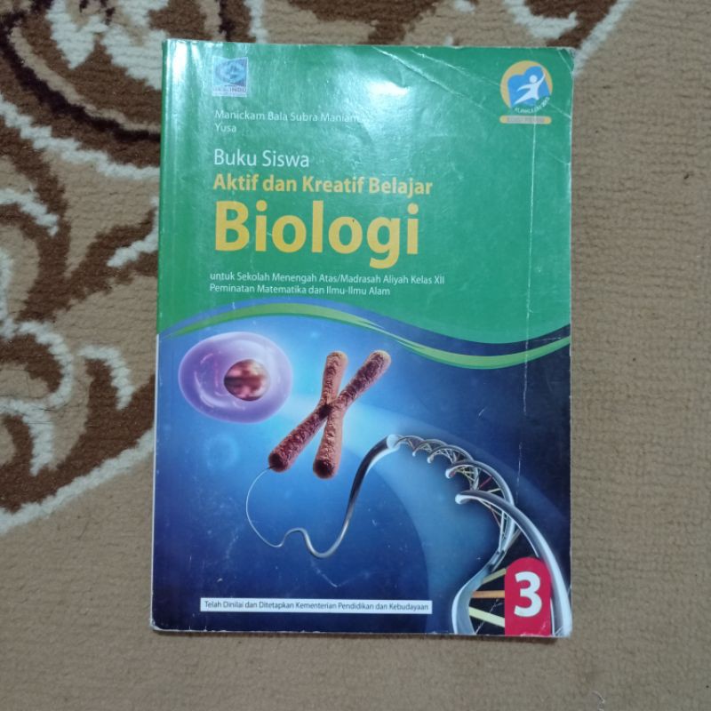 Jual buku bekas kurikulum 2013 edisi revisi BIOLOGI KELAS 1,2&3 SMA ... Jual buku bekas kurikulum 2013 edisi revisi BIOLOGI KELAS 1,2&3 SMA ...