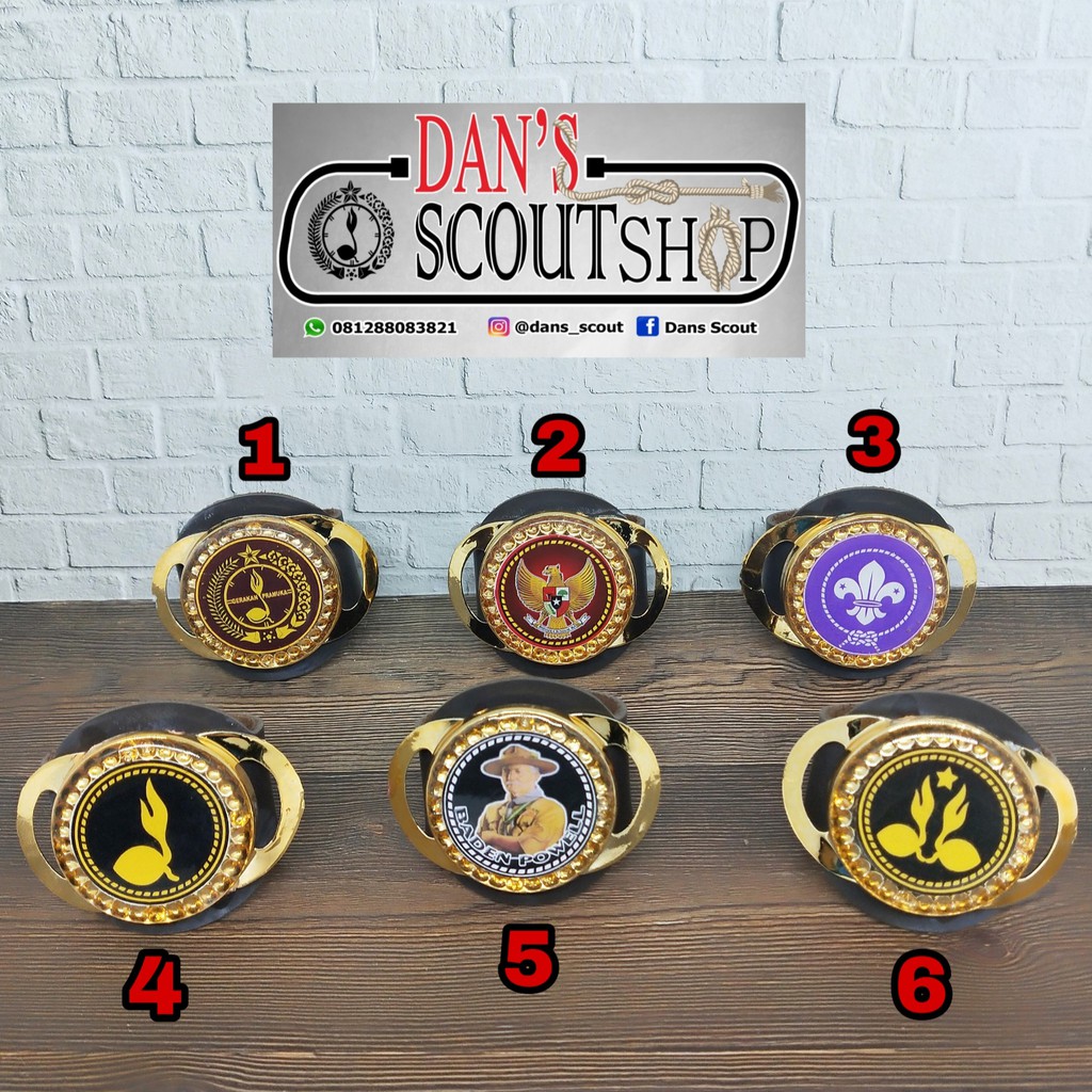 Jual Ring kacu pramuka kalep emas Ring Pramuka Kalep Ring Pramuka 6 ...