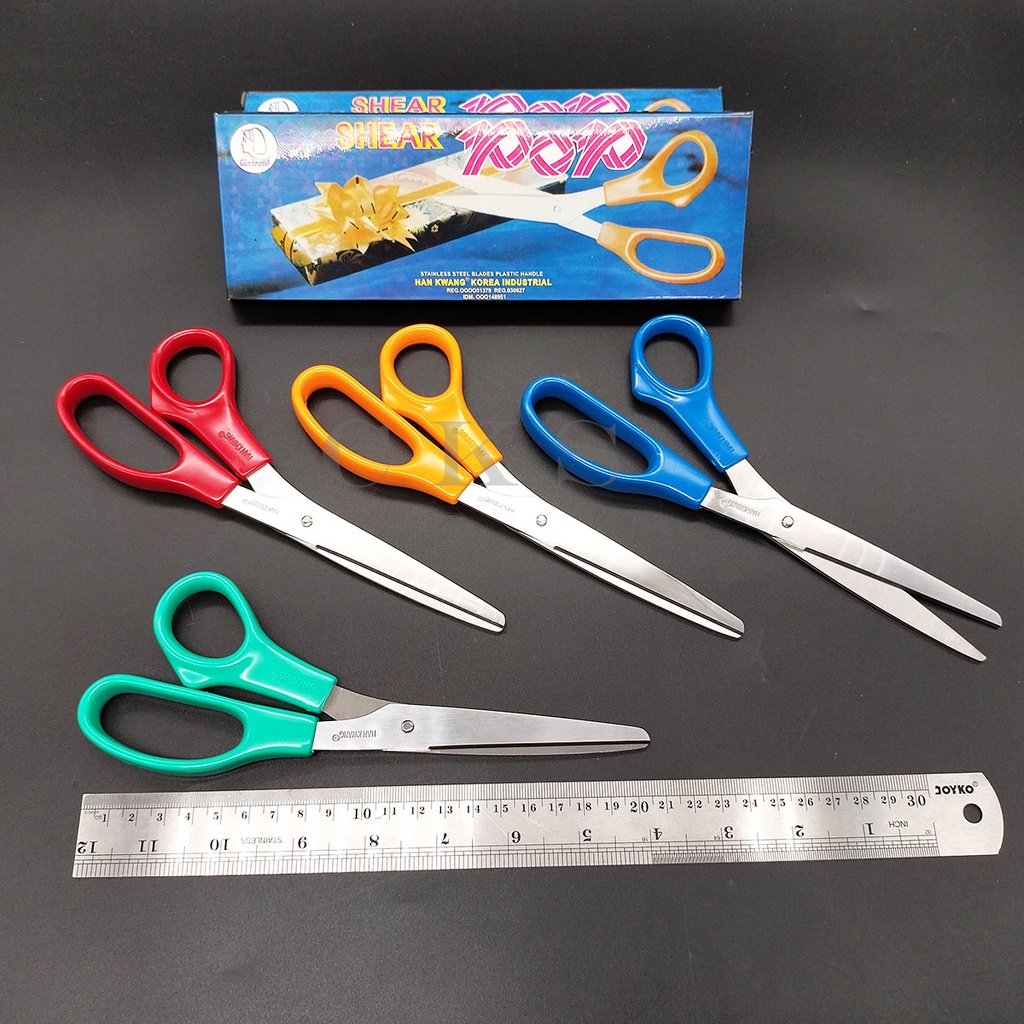 Jual Gunting Han Kwang / Gunting Bahan Shear Pop ORGINAL | Shopee Indonesia