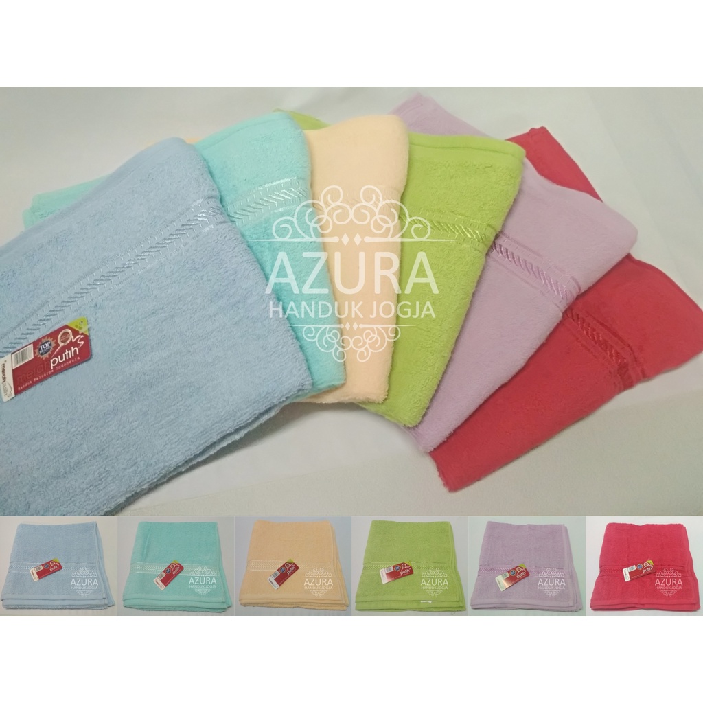 Jual Handuk Merah Putih 70x30 Polos Handuk Sport Handuk Salon Barber ...