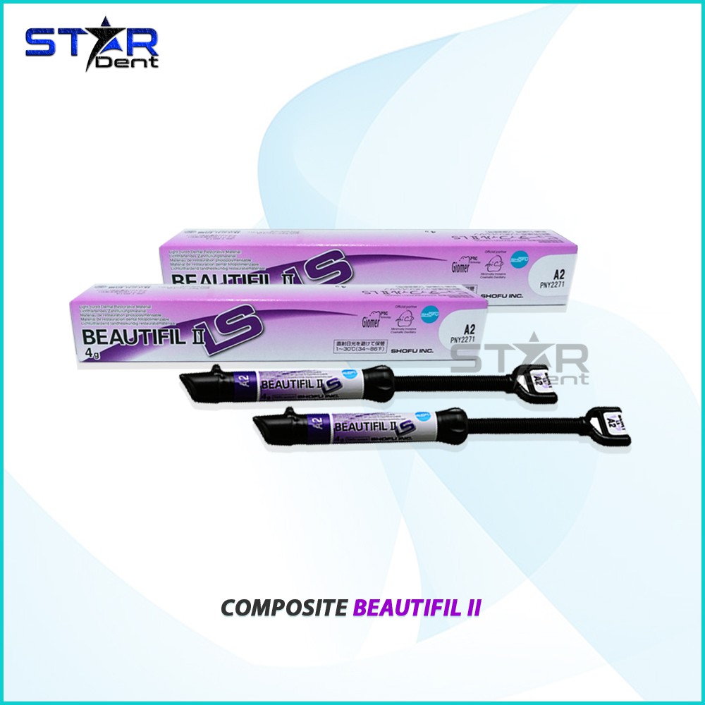 Jual Tambalan Gigi Composite Nano Hybrid Beautifil II Shofu | Shopee ...