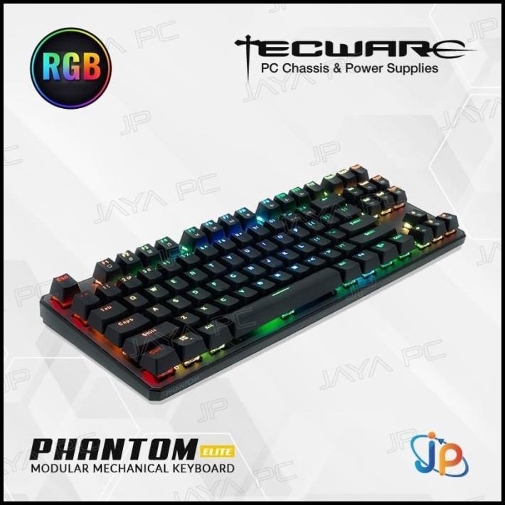 Jual Keyboard Gaming Mechanical Tecware Phantom Elite 87 Rgb Gateron ...