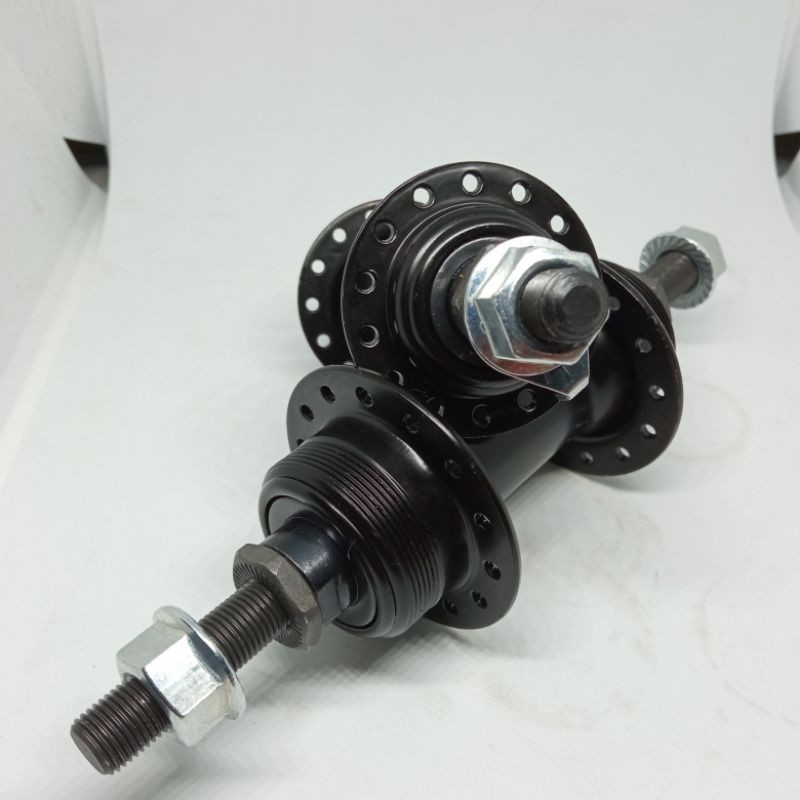 Jual KOMPONEN SEPEDA HUB FREHUB INCLUDE BEARING BOS SEPEDA 28H BELAKANG ...